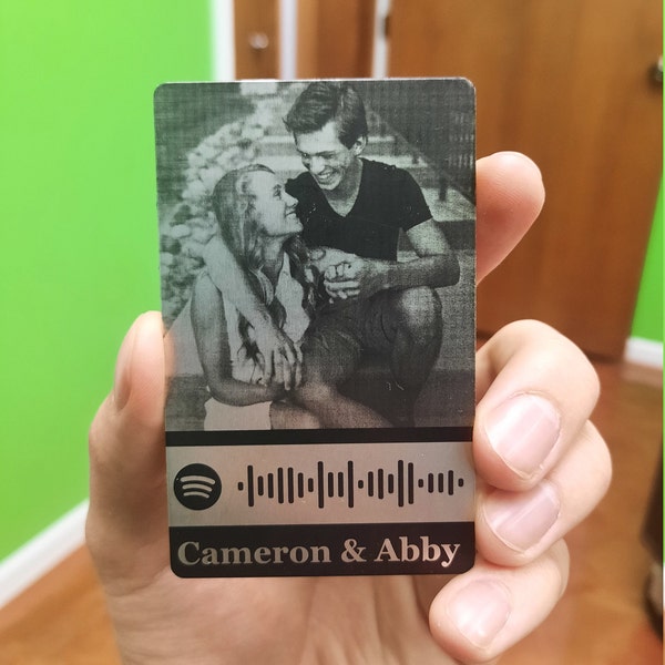 Custom Spotify Card - Etsy