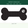 Dog Bone Svg, Dog Bone Png, Dog Bone Silhouette Cut File, Dog Bone ...