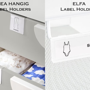 Printable Dresser Drawer Labels for Kids & Teens (boys, Girls ...