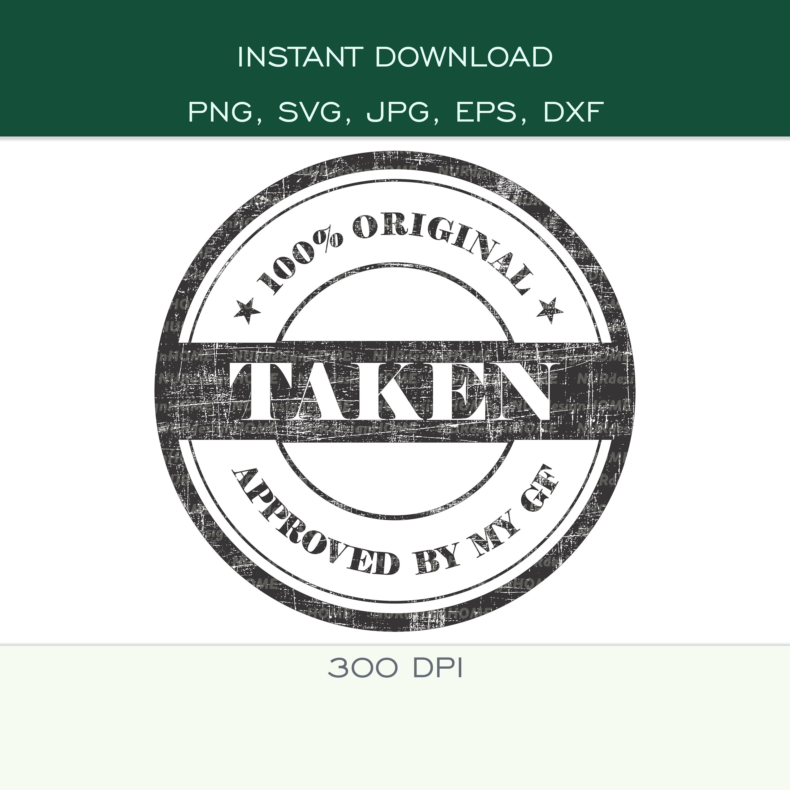 Stamp Template Digital Instant Download SVG PNG DXF - Etsy