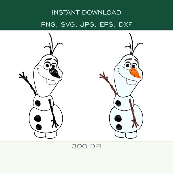 Olaf Printable - Etsy