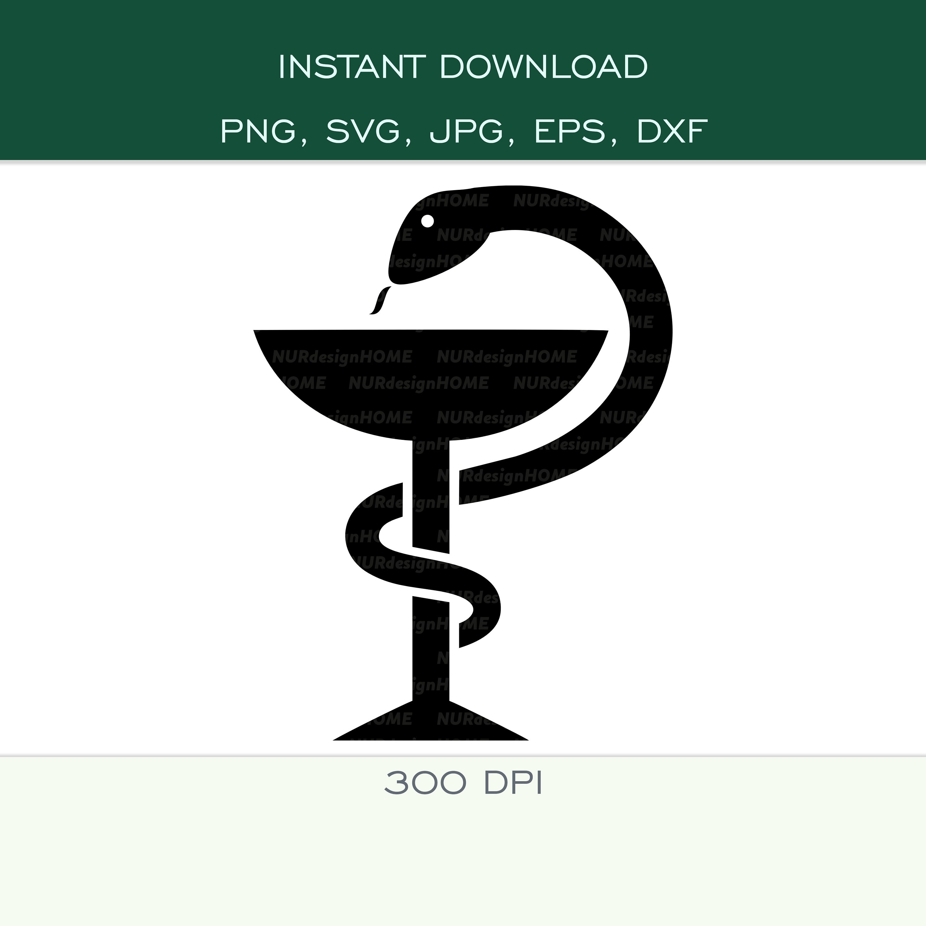 Printable Medical Symbol - SVG, PNG, Dxf, Eps, Jpg - MD - Nurse, Doctor ...