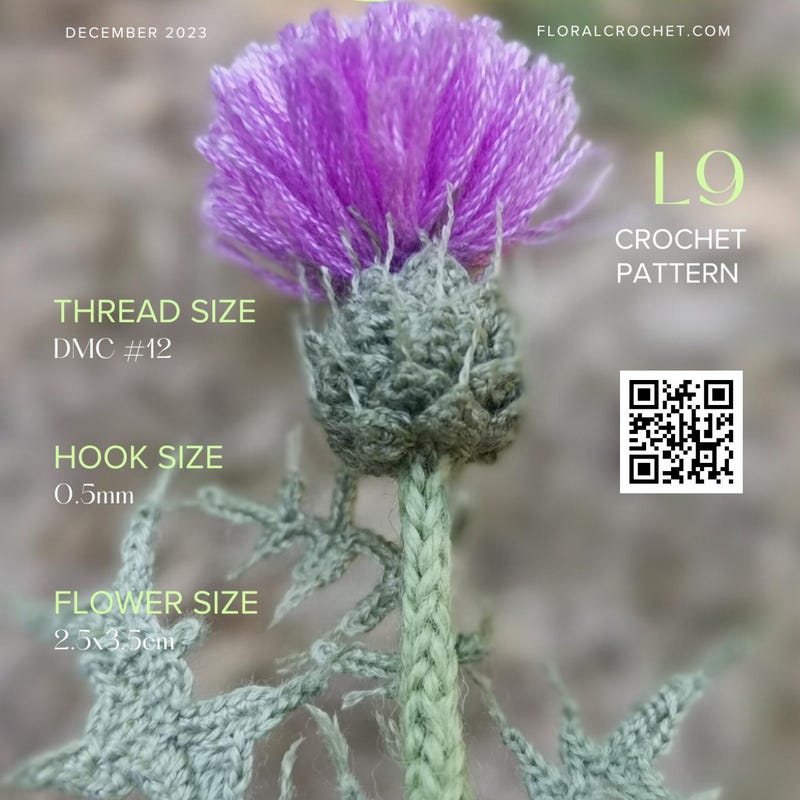 Thistle Pattern - Etsy