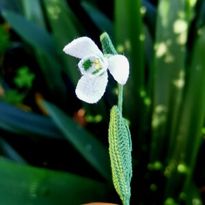 Crochet Pattern - SNOWDROP Flower Bouquet - Level 5 - Etsy