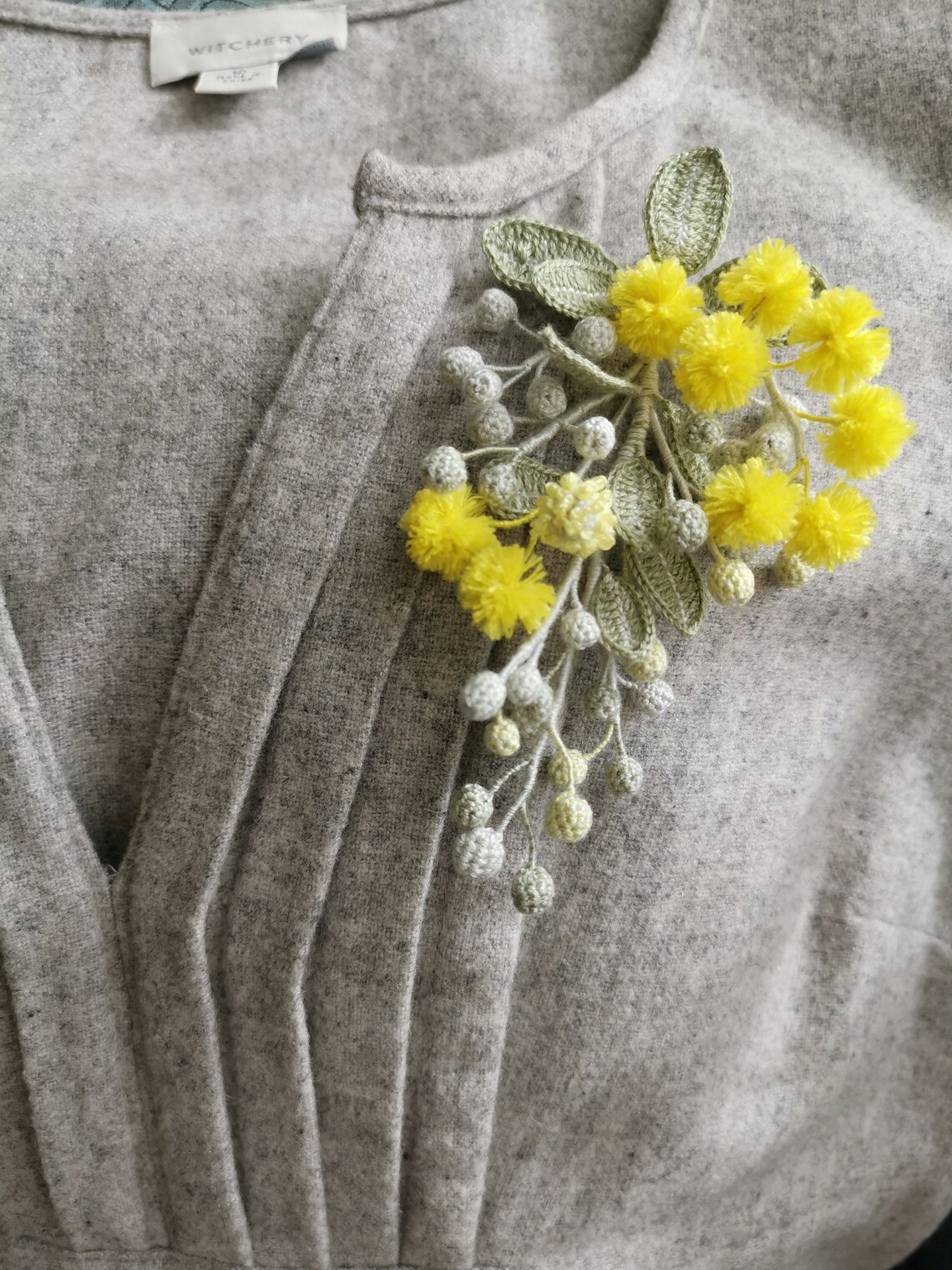 Crochet Video - WATTLE Mini Bouquet Step by Step Tutorial - Level 6 - Etsy