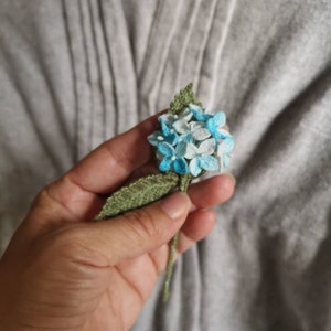 Crochet Pattern - HYDRANGEA Mini Bouquet - Level 6 - Etsy