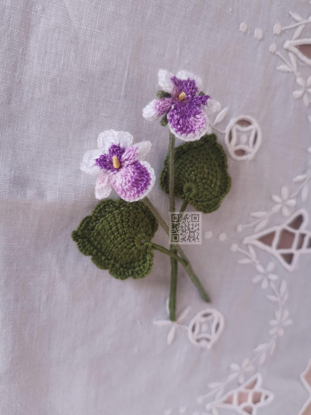 Crochet Video - VIOLET Mini Bouquet Step by Step Tutorial - Level 6 - Etsy