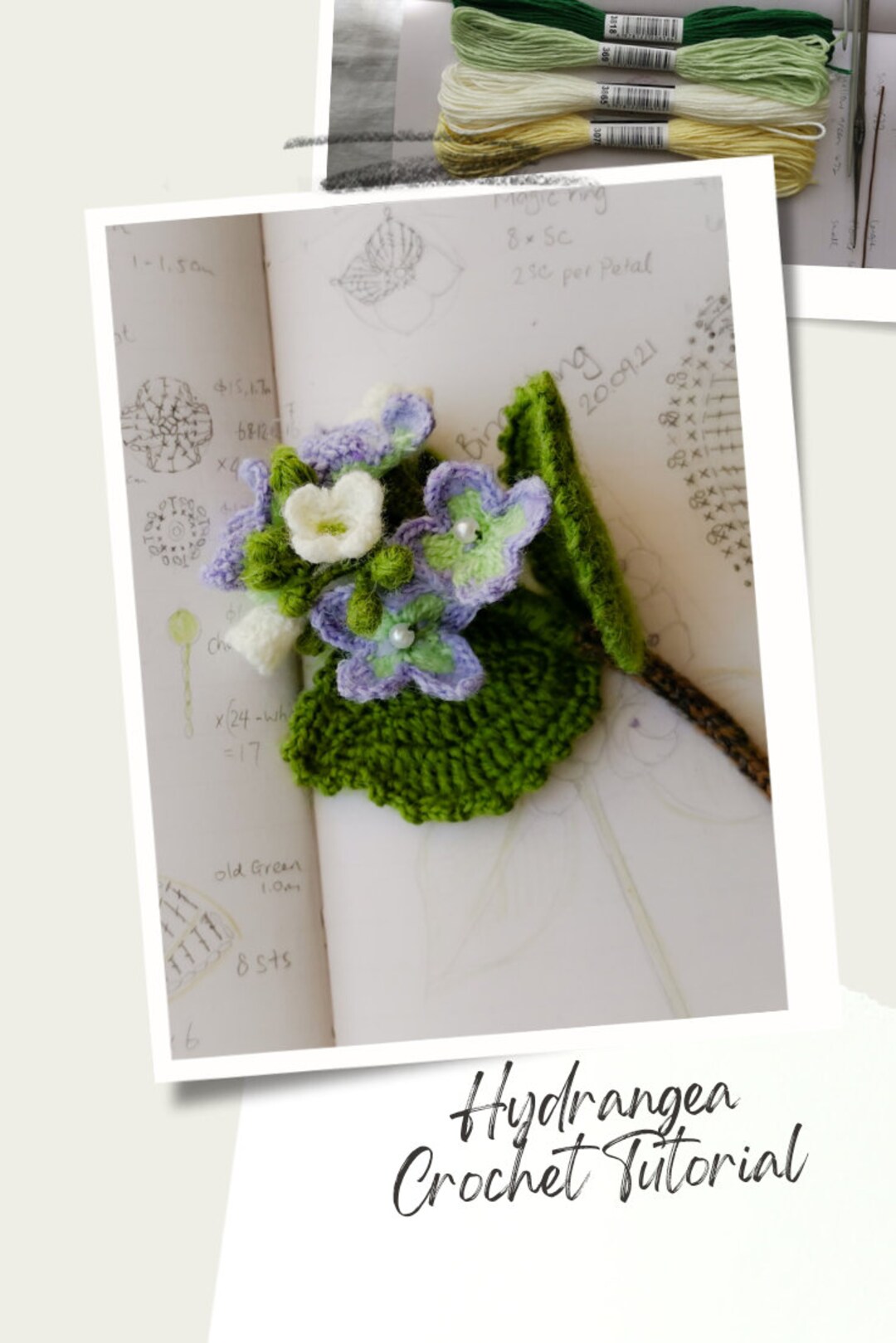 Crochet Video - HYDRANGEA Flower Bouquet Step by Step Tutorial - Level ...