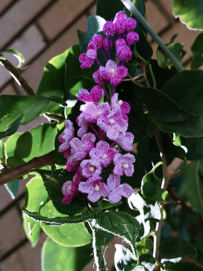 Crochet Pattern LILAC Mini Bouquet Level 5 - Etsy