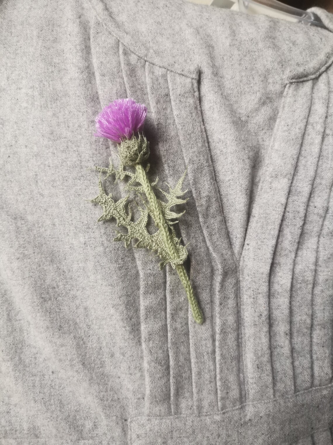 Crochet Pattern - THISTLE Flower Bouquet - Level 9 - Etsy