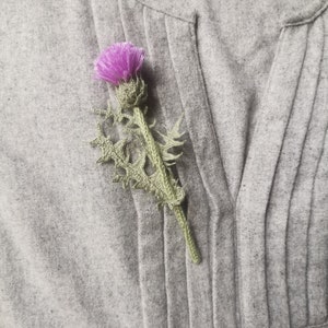 Crochet Pattern - THISTLE Flower Bouquet - Level 9 - Etsy