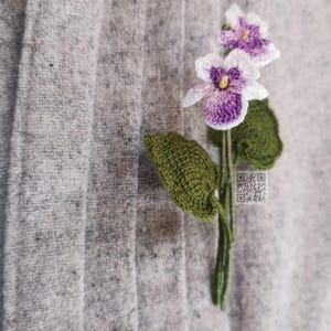 Crochet Video - VIOLET Mini Bouquet Step by Step Tutorial - Level 6 - Etsy