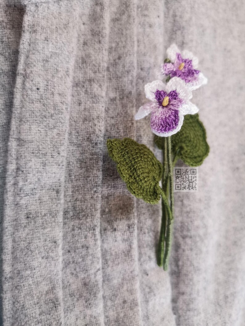 Crochet Video - VIOLET Mini Bouquet Step by Step Tutorial - Level 6 - Etsy