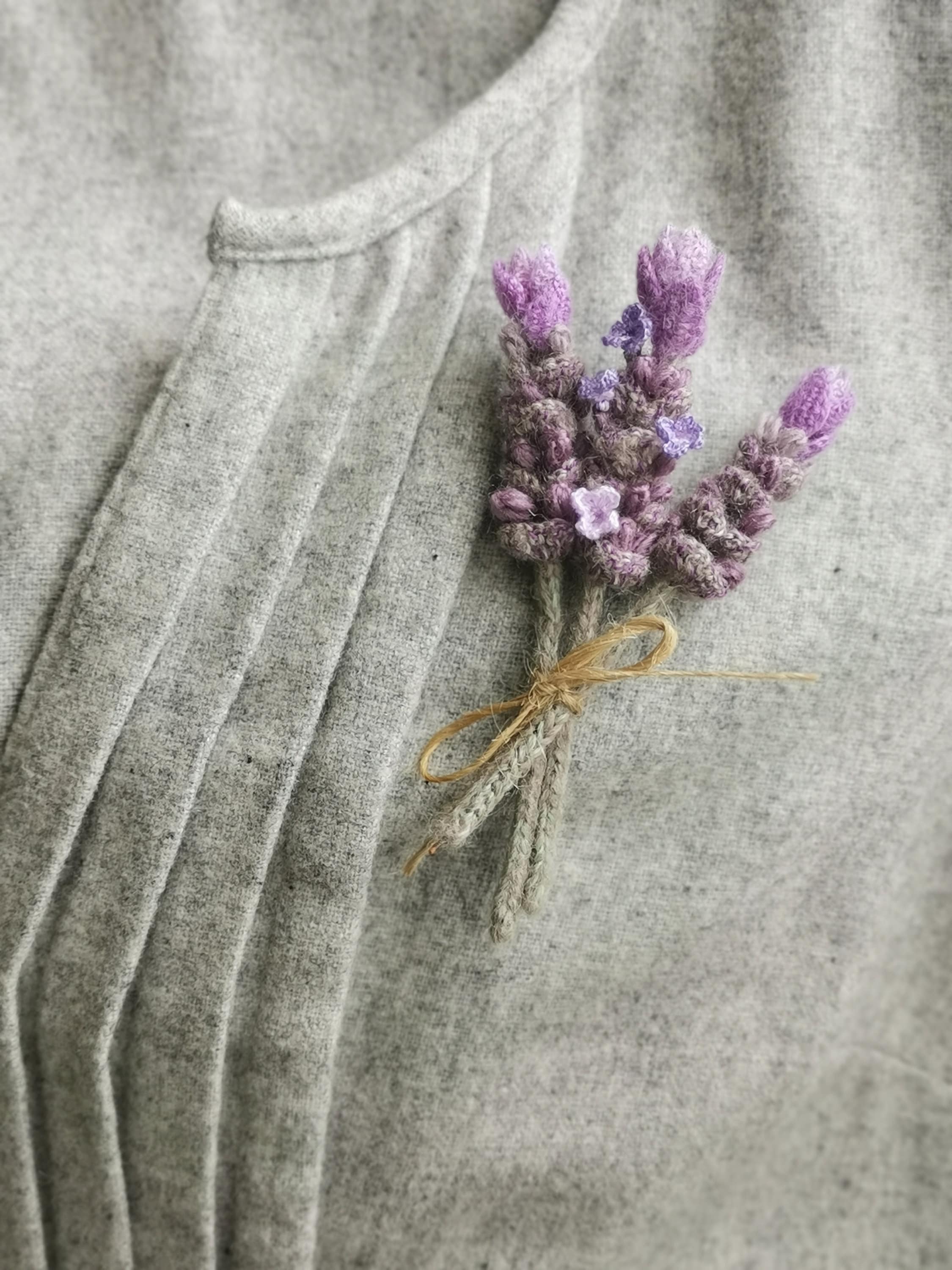 Crochet Pattern - FRENCH LAVENDER Mini Bouquet - Level 5 - Etsy