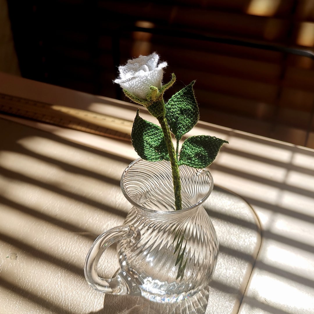 Crochet Pattern - ROSE Mini Bouquet Brooch - Level 7 - Etsy