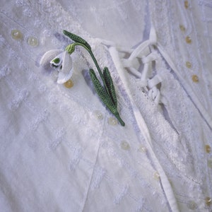 Crochet Pattern - SNOWDROP Flower Bouquet - Level 5 - Etsy