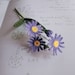 Crochet Pattern - ASTER Mini Flower Bouquet - Level 3 - Etsy