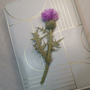 Crochet Pattern - THISTLE Flower Bouquet - Level 9 - Etsy