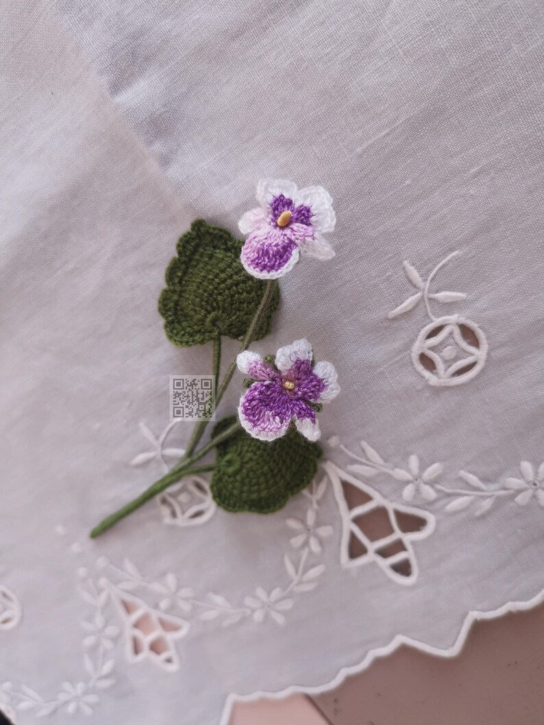 Crochet Video - VIOLET Mini Bouquet Step by Step Tutorial - Level 6 - Etsy