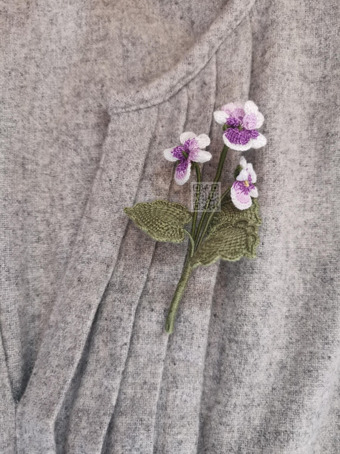 Crochet Pattern - VIOLET Mini Bouquet - Level 6 - Etsy