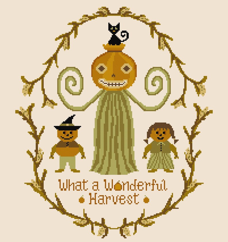 Enoch Pottsfield Cross Stitch Pattern. PDF Download. DIY Cross Stitch ...