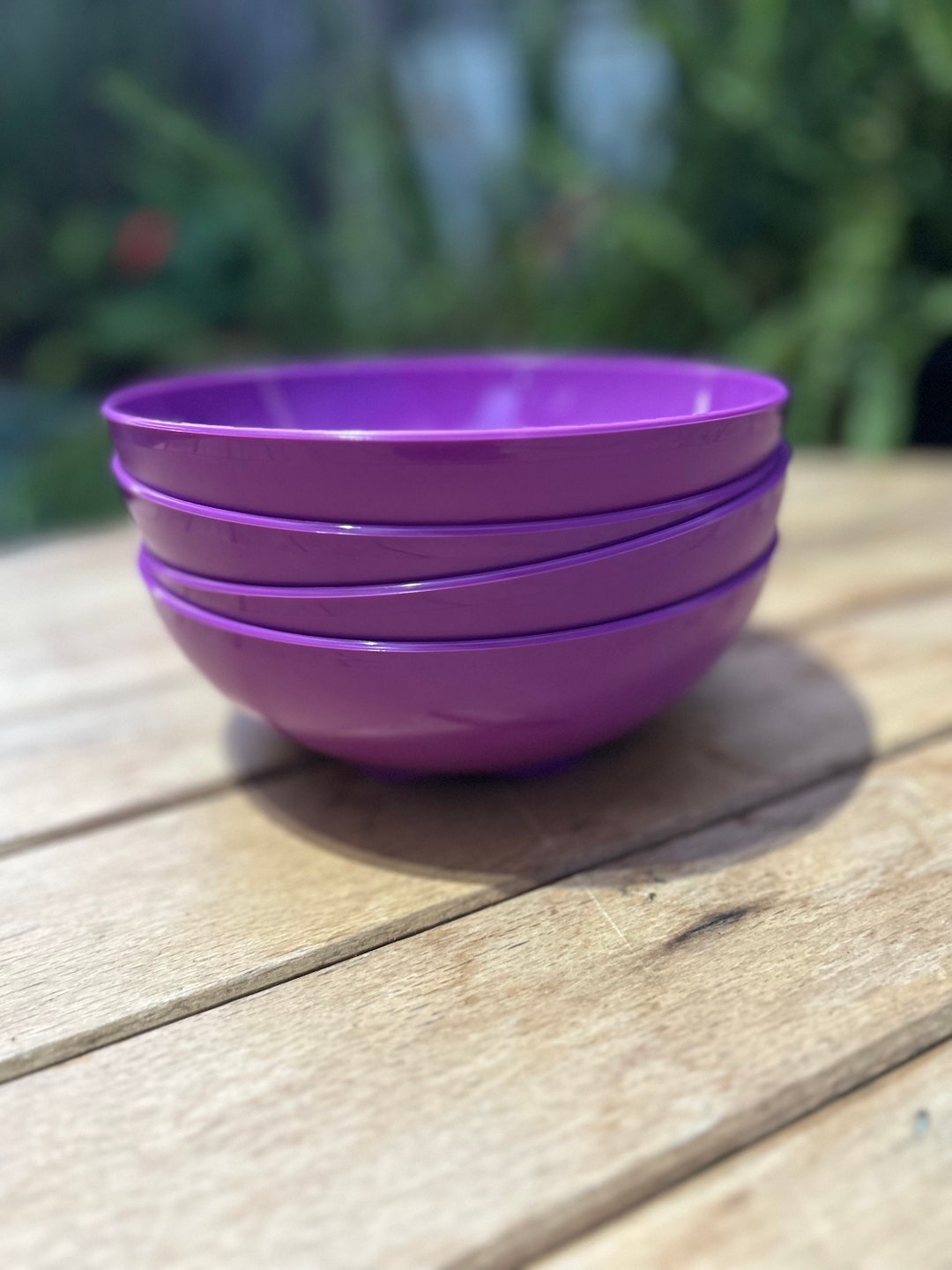 Tupperware Open House Floresta Cereal Bowl Set 700ml in Purple - Etsy