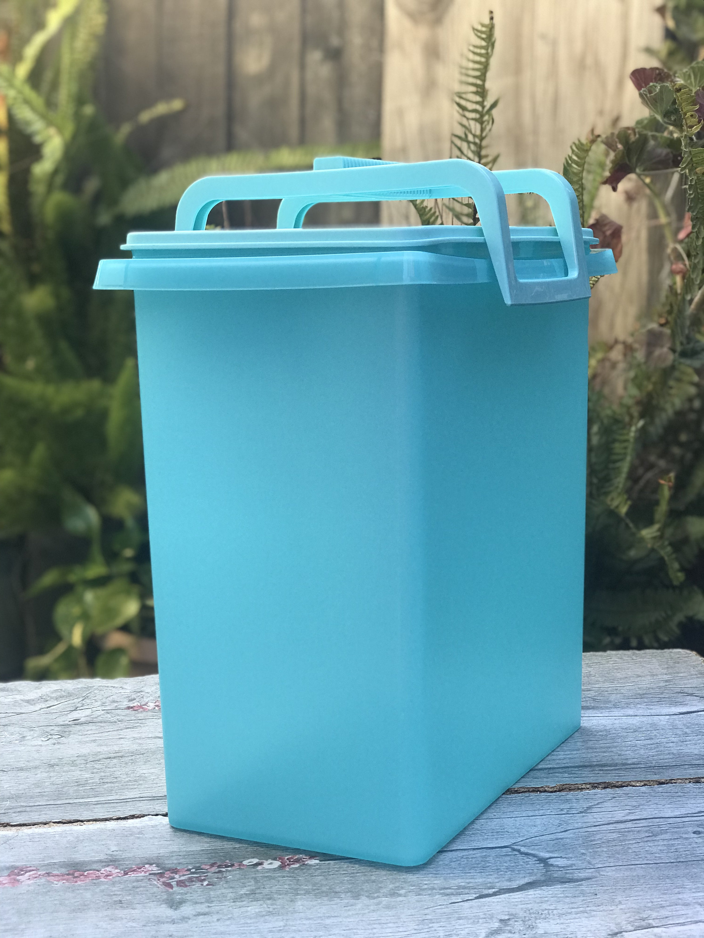 Tupperware Carry All Large Tote Storage Container Handle - Etsy Canada