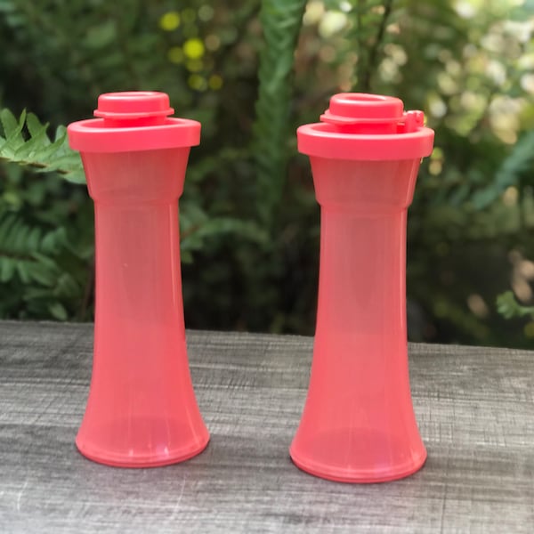Tupperware Salt and Pepper Shakers - Etsy