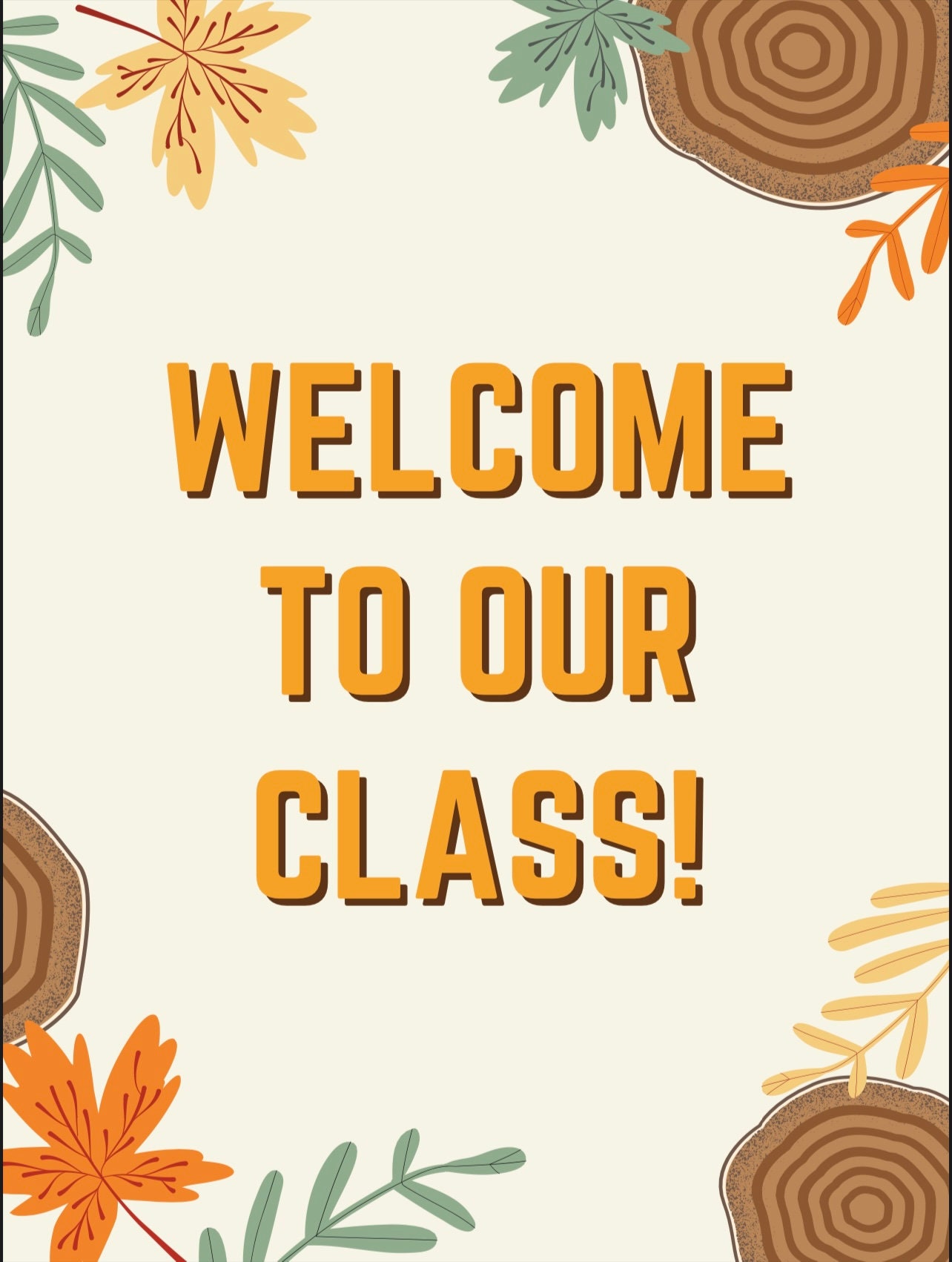 Welcome to Our Class Teacher Welcome Sign. - Etsy