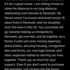 Professional Resume Template - Sage Green - Easy to Use Word Document ...