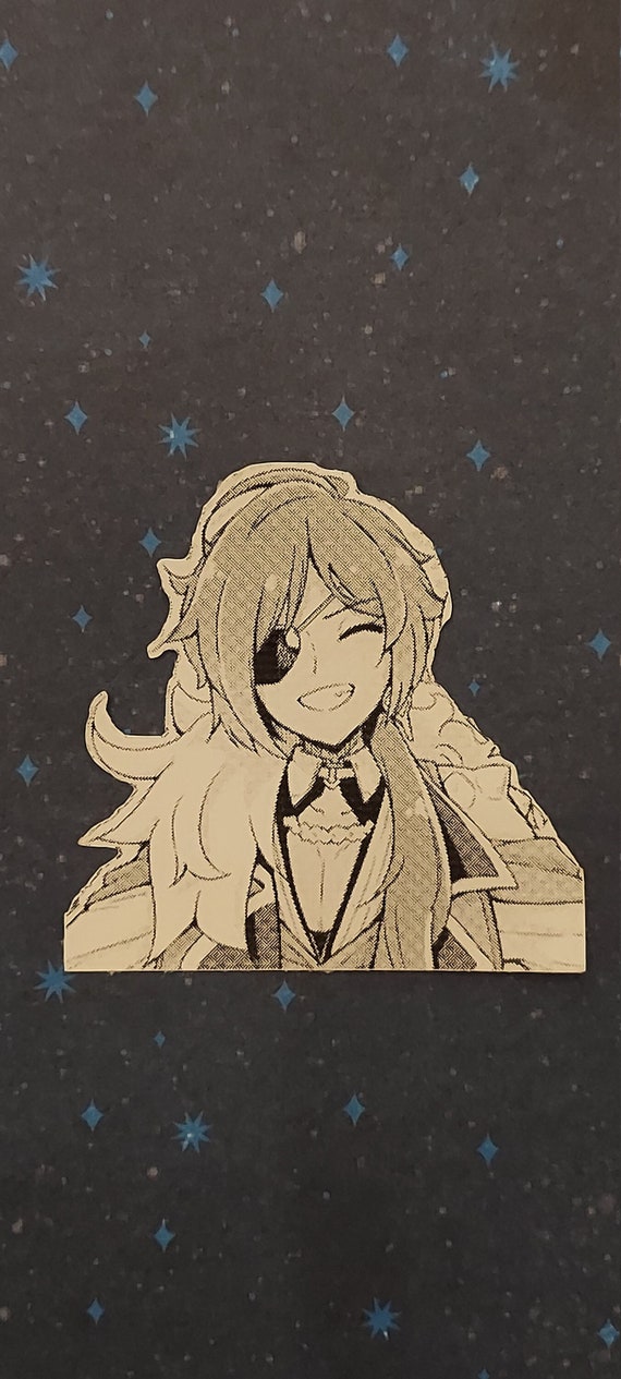 Genshin Impact Stickers Kaeya - Etsy