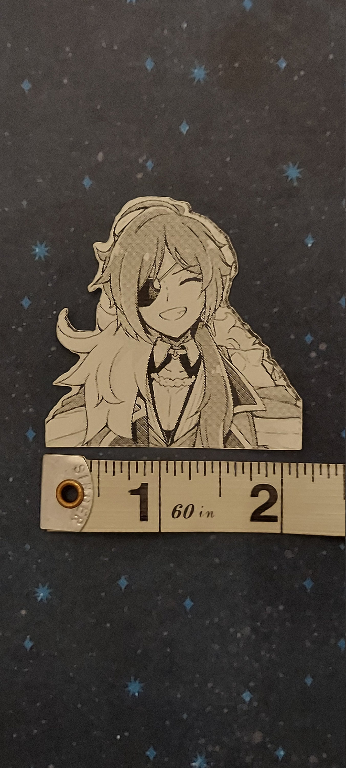 Genshin Impact Stickers Kaeya - Etsy