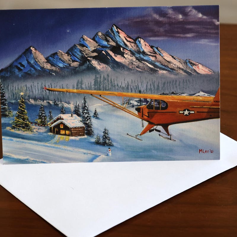 Holiday Cards for Aviation - Etsy