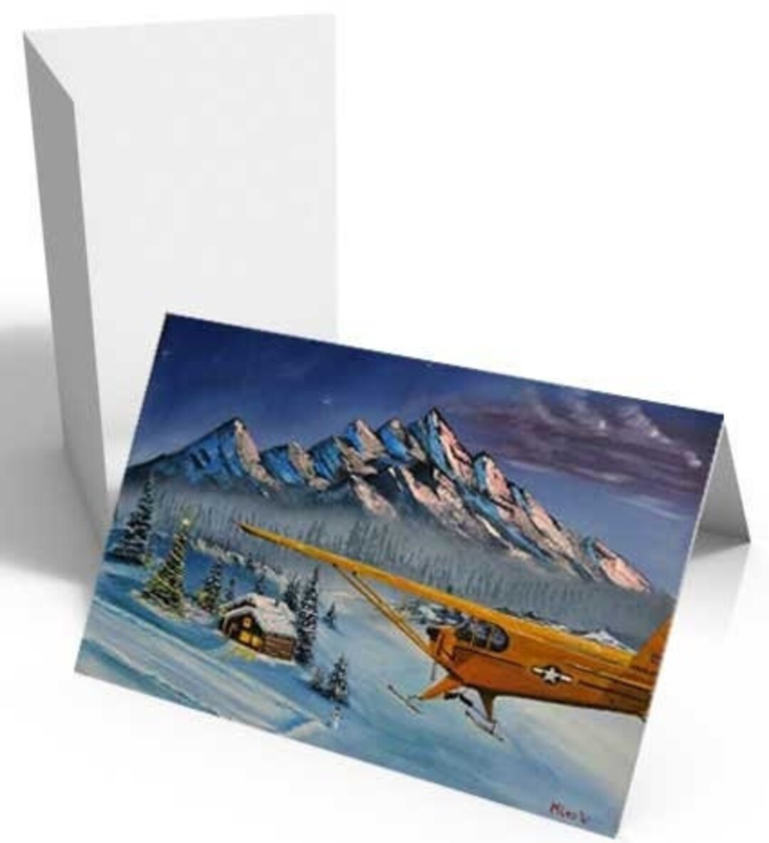 Holiday Card Box Set- "a Cub for Christmas"- 2021 - Etsy