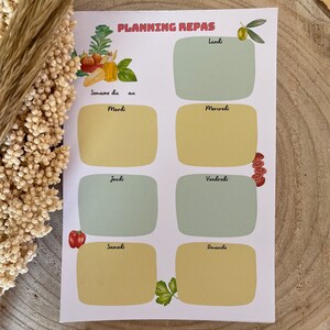 Restaurant Week Menu Template to Display Meal List Home Idea Gift Idea ...