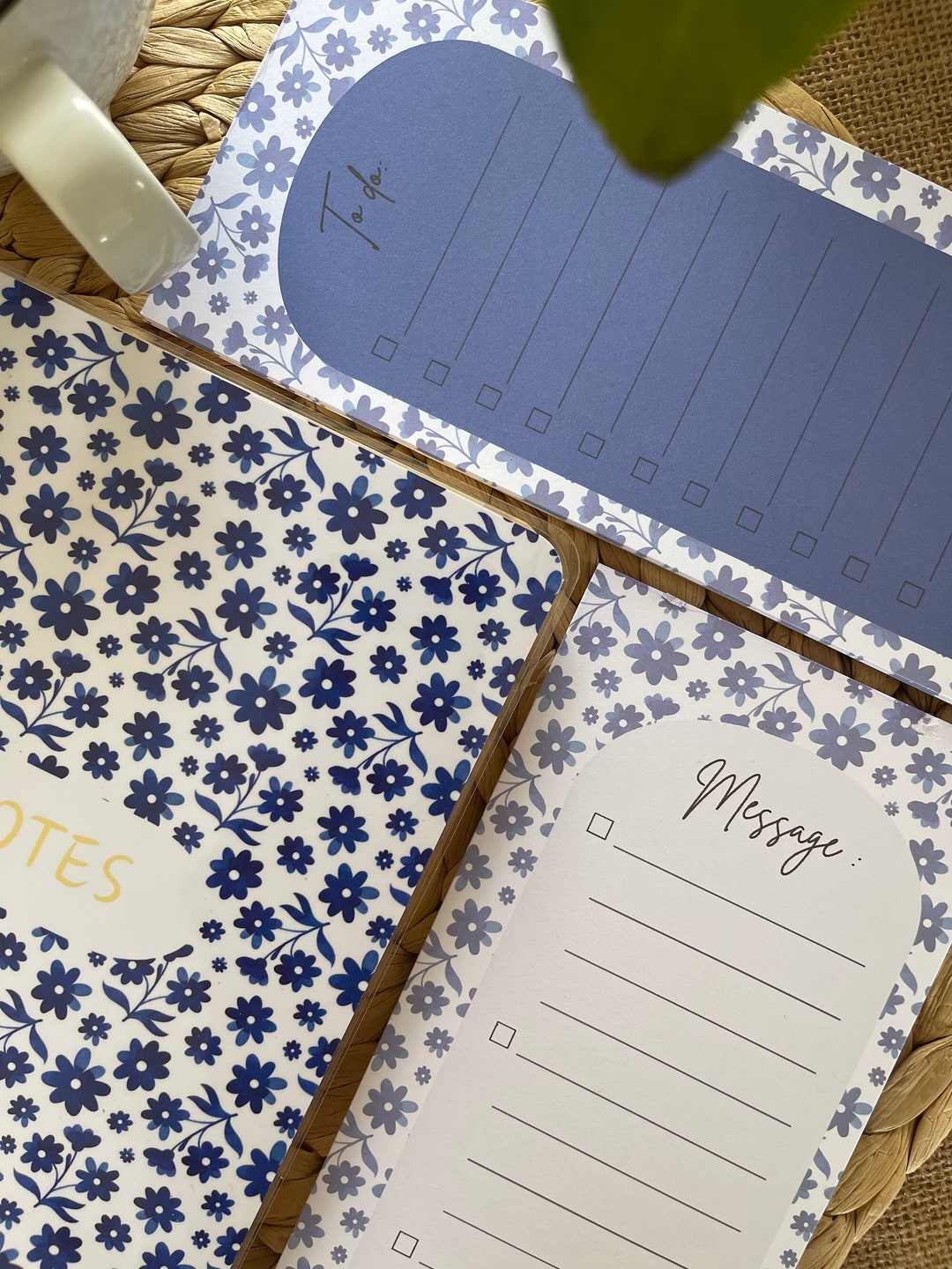 Bundle Notebook Agenda and Block to Do List - Etsy