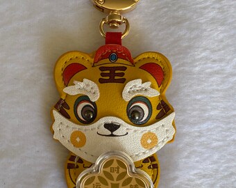 Tiger Keychain - Etsy