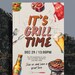 Barbecue Theme Party - Editable Template - Etsy