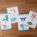 Korean Alphabet Flashcards - Etsy