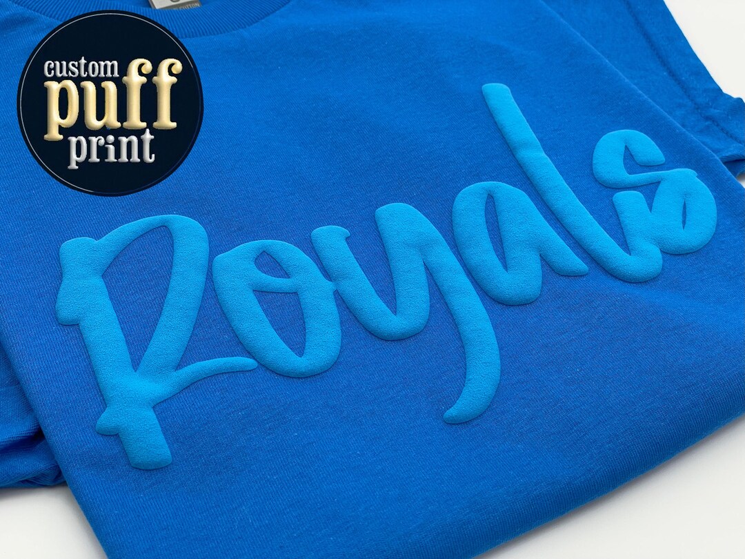 Custom Puff Print Shirt: Personalized School Spirit Design - Etsy