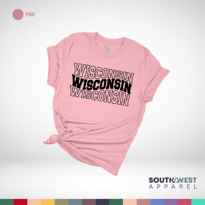 Wisconsin Shirt - Etsy