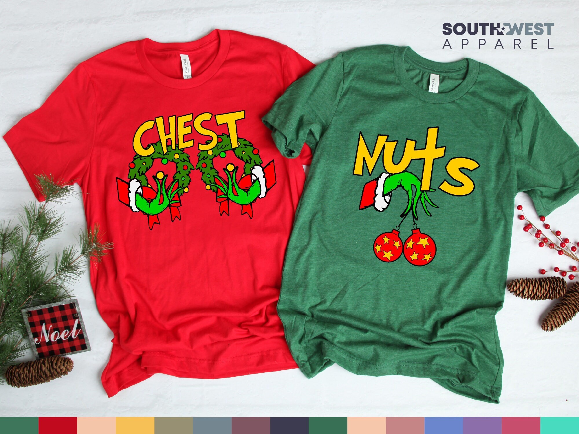 Grinch Pajamas for Couples - Etsy