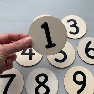 Numbers On Disc Golf 4 In.Number 8 (Clear Vinyl For Orange Panel ...