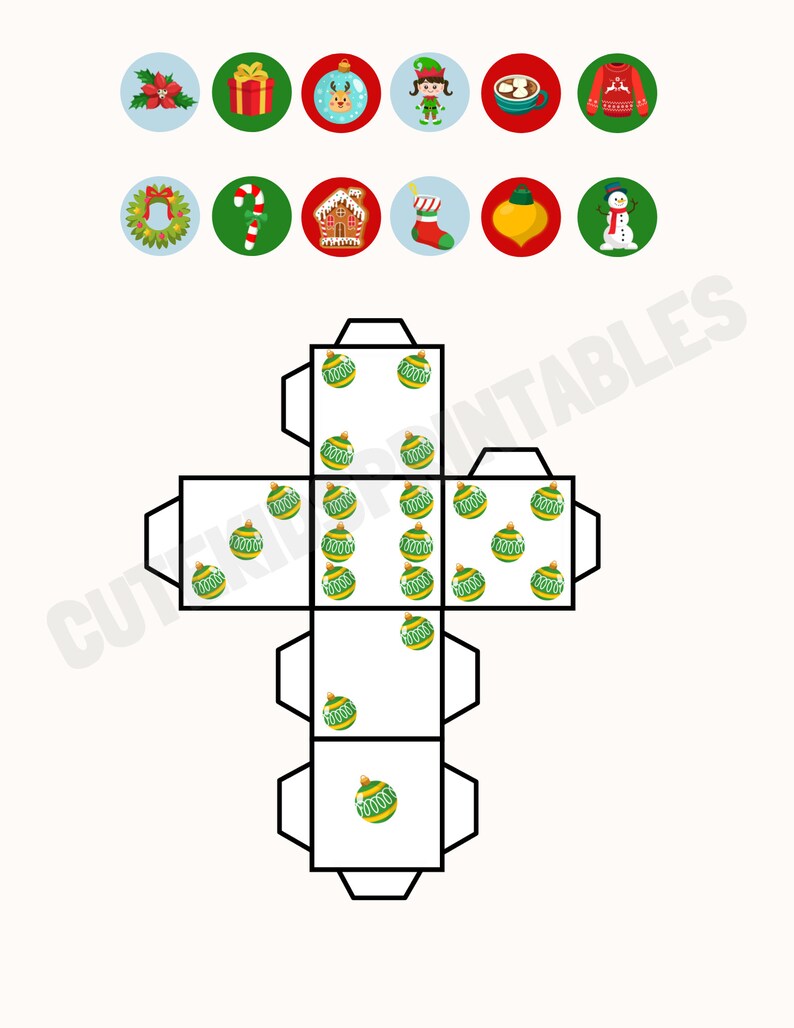 Printable Lost Elf Christmas Board Game for Kids - PDF Christmas ...
