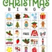 Christmas Bingo Game PDF Party Printable - Etsy Canada