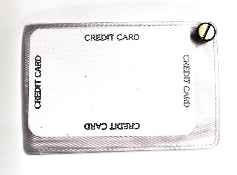 Plastic Card Fan Inserts With Hardware - Etsy