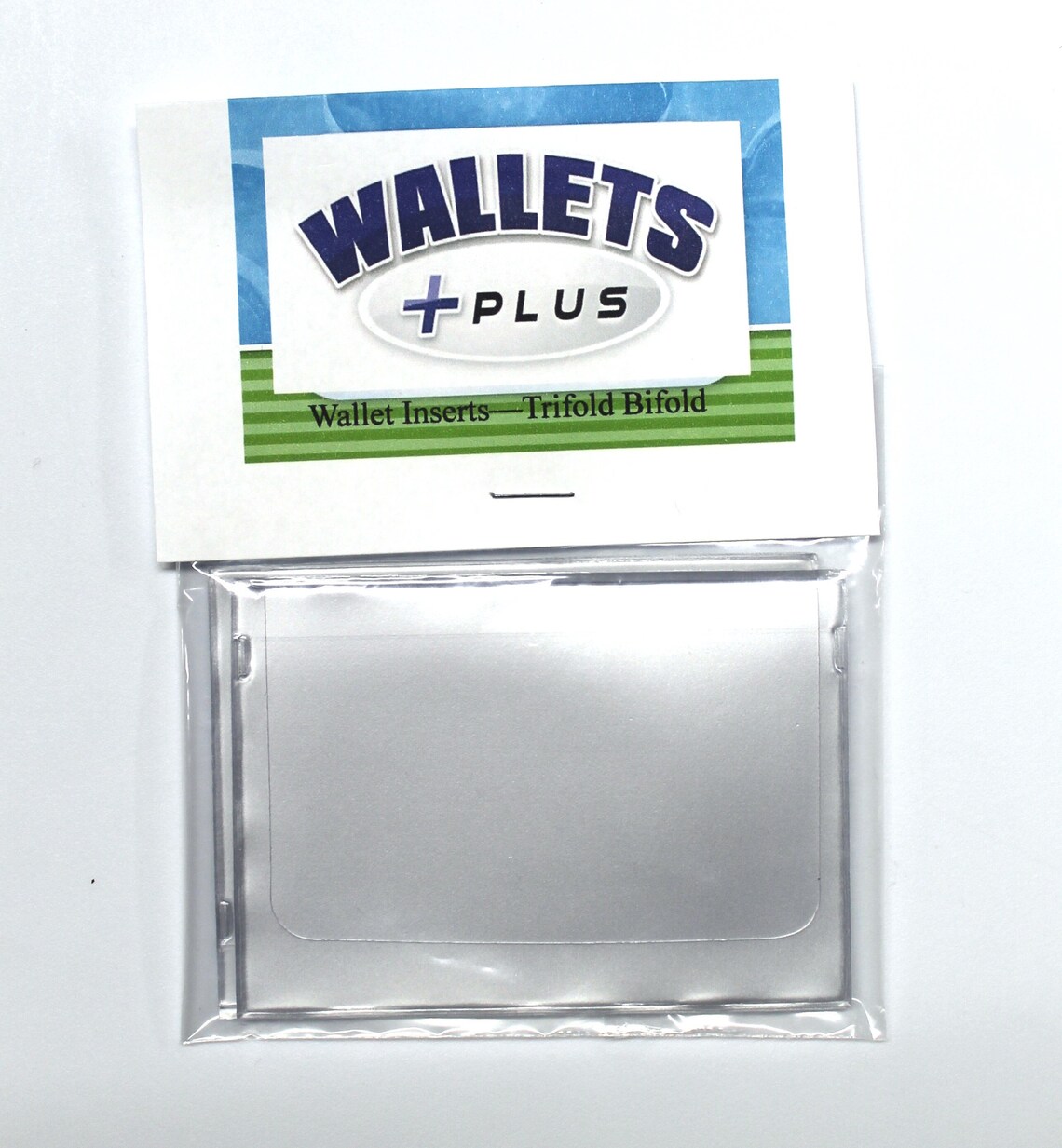 2 Pack of Plastic Wallet Inserts for Trifold or Bifold Wallets - Etsy
