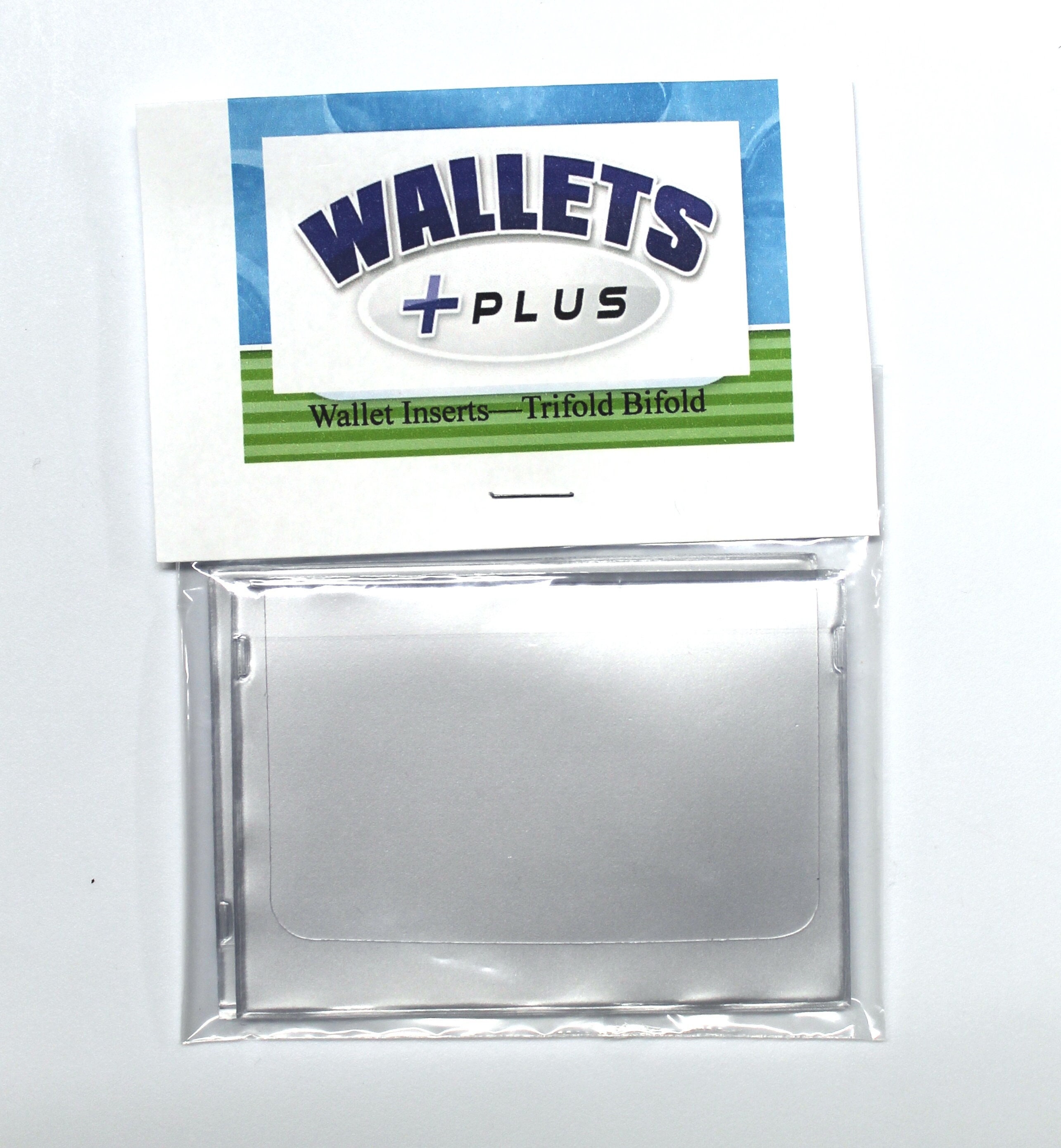 2 Pack of Plastic Wallet Inserts for Trifold or Bifold Wallets - Etsy