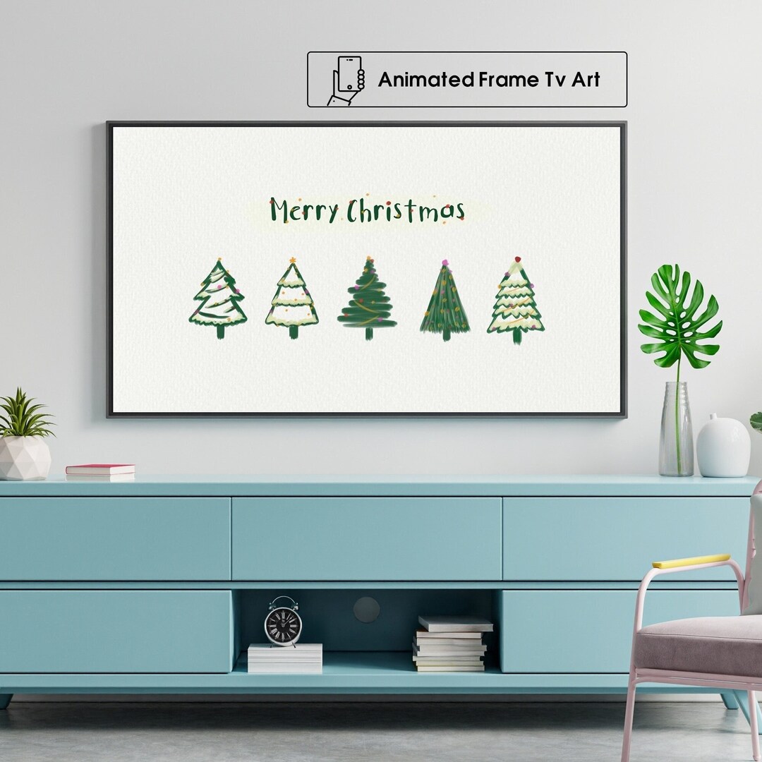 Samsung Frame Tv Art Christmas, Frame Tv Holiday Art, Frame TV Art ...