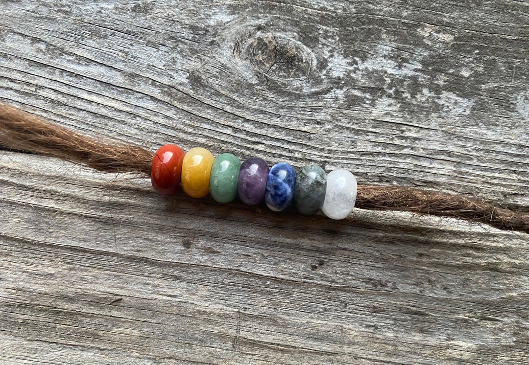 Gemstone Dread Jewelry "color Circle", Natural Gemstone Dread Jewelry ...